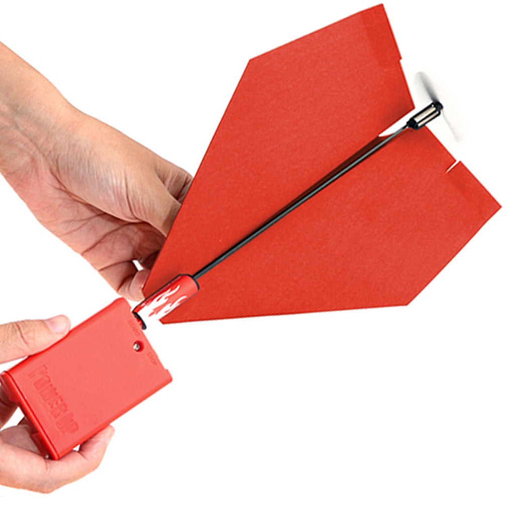 POWERUP 2.0- The Perfect STEM Paper Airplane - POWERUP®