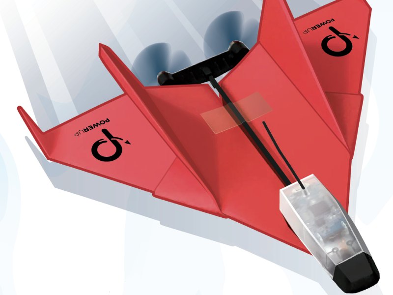 The FIRESTRIKE paper airplane | POWERUP Toys - POWERUP®