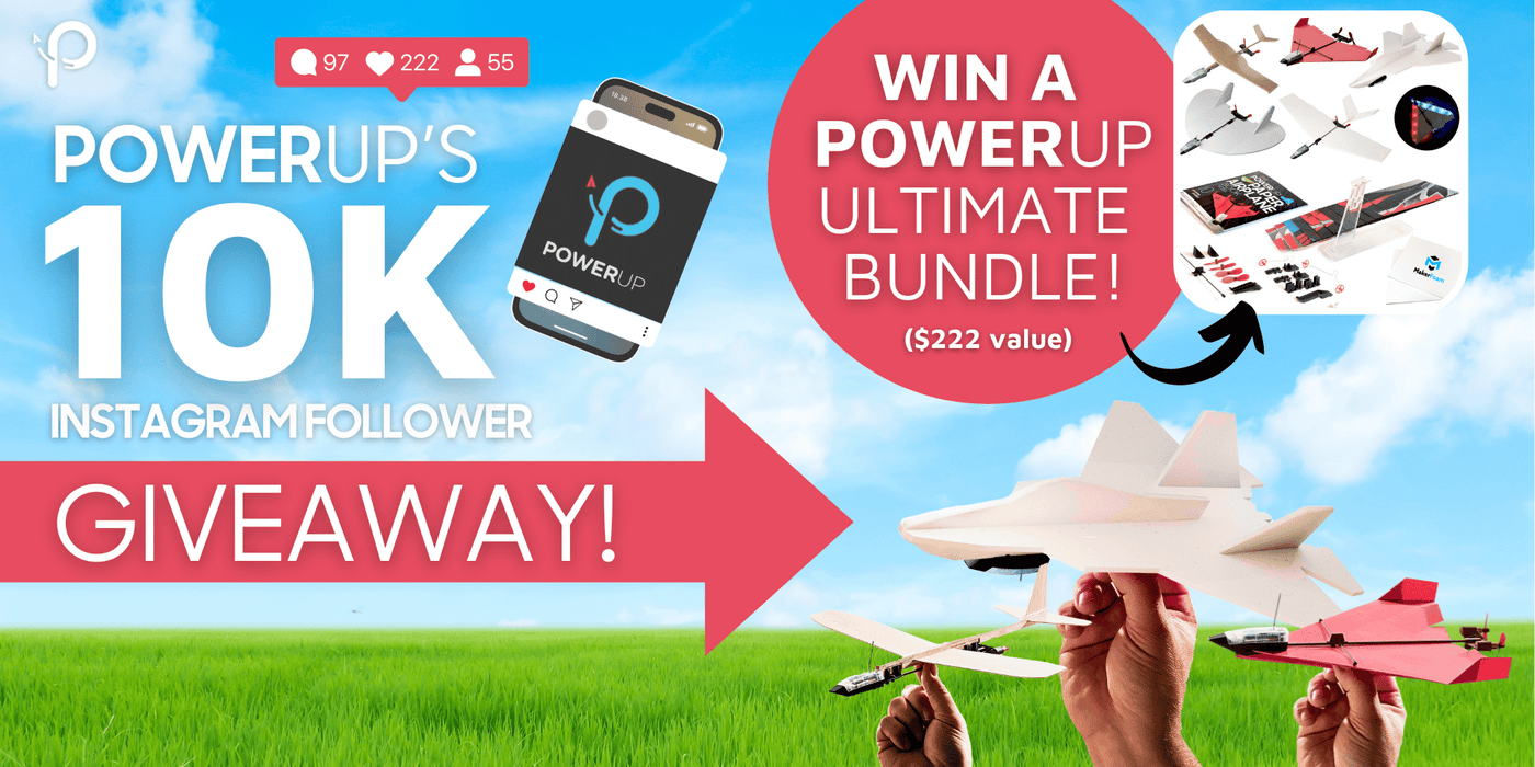 POWERUP Instagram Follower 10K Giveaway! - POWERUP®