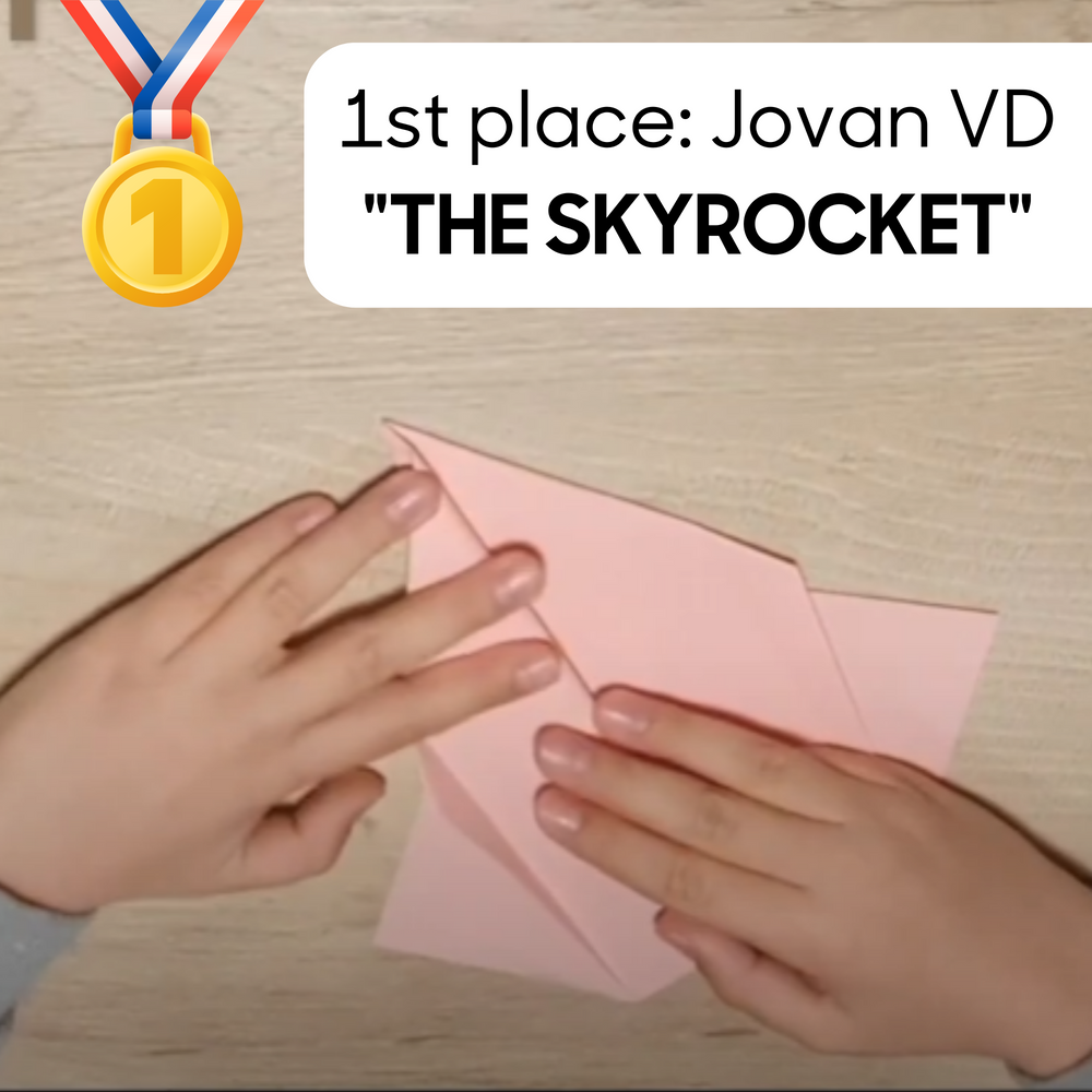 Origami Paper Airplane Contest - POWERUP®