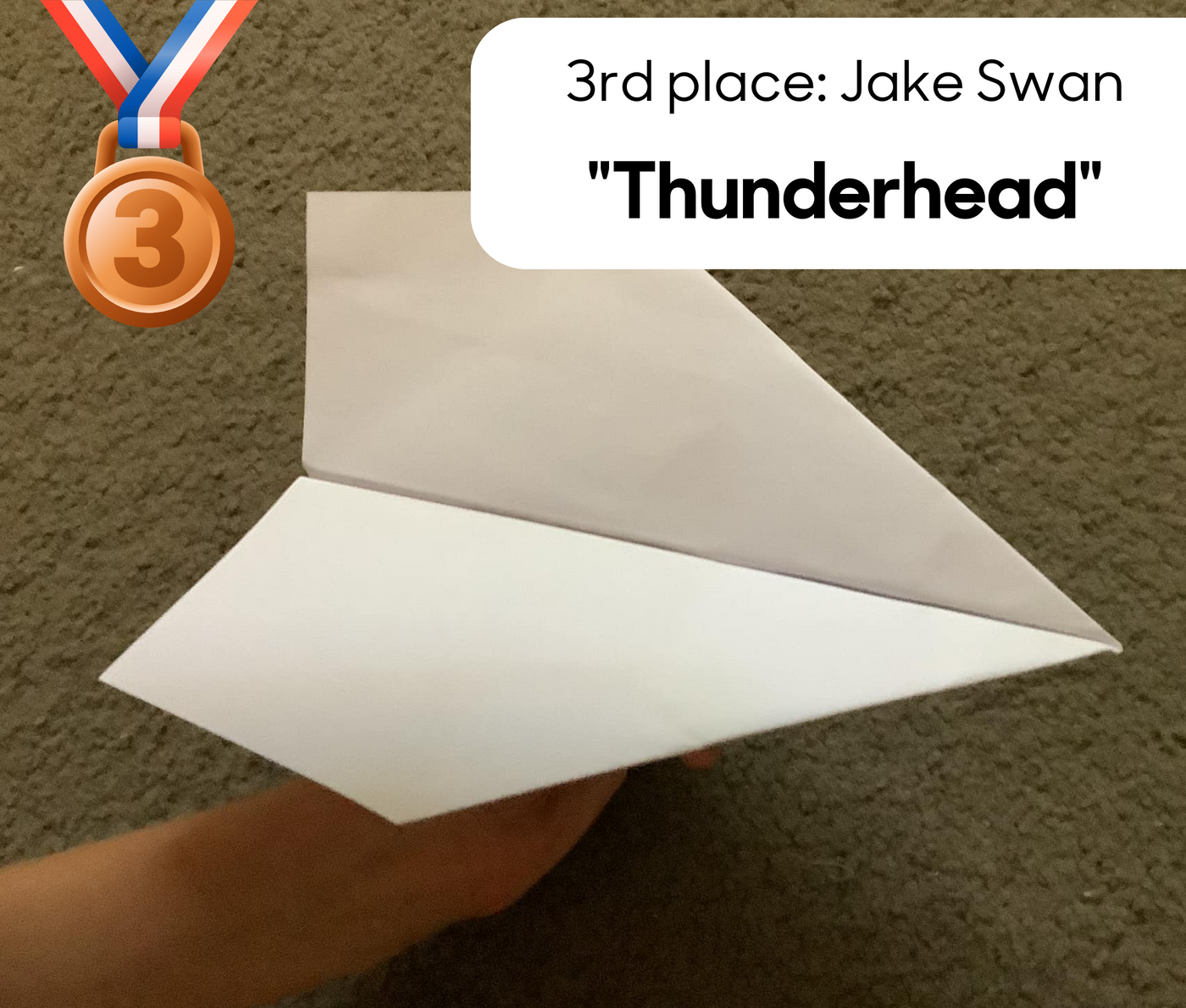 Origami Paper Airplane Contest - POWERUP®