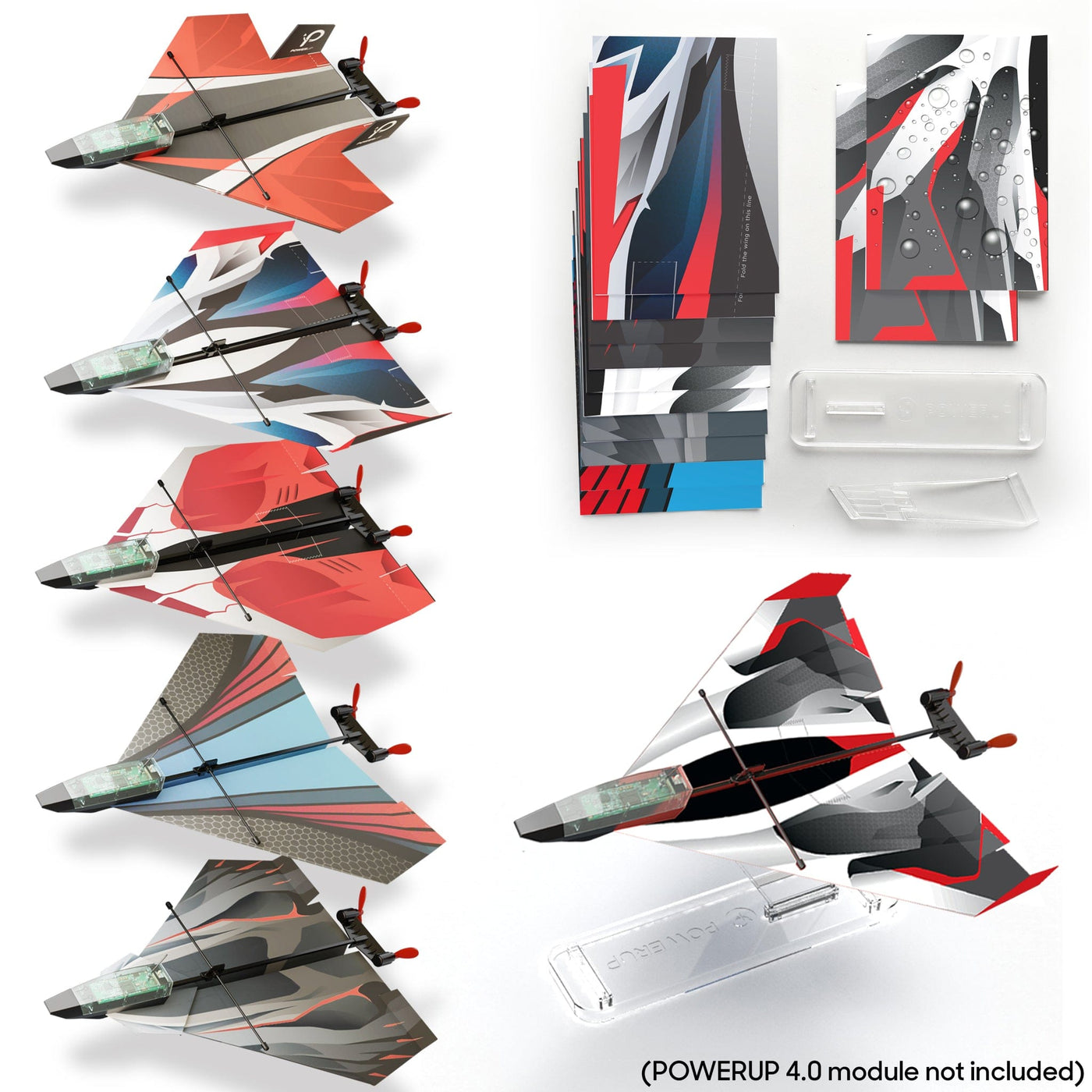 POWERUP AIRPLANE DESIGN TEMPLATES - POWERUP®